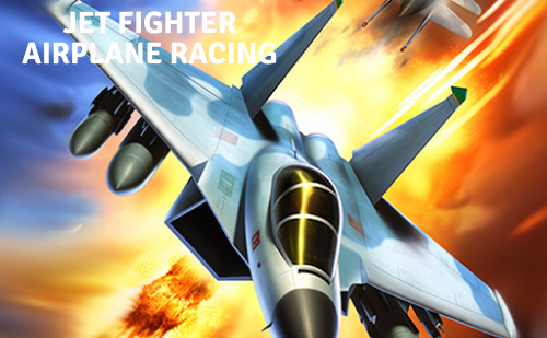 Jet Fighter Airplane Racing